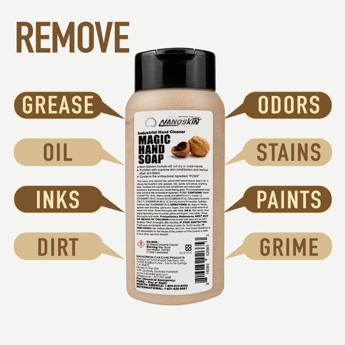 MAGIC HAND SOAP Industrial Hand Cleaner – NANOSKIN Car Care Products
