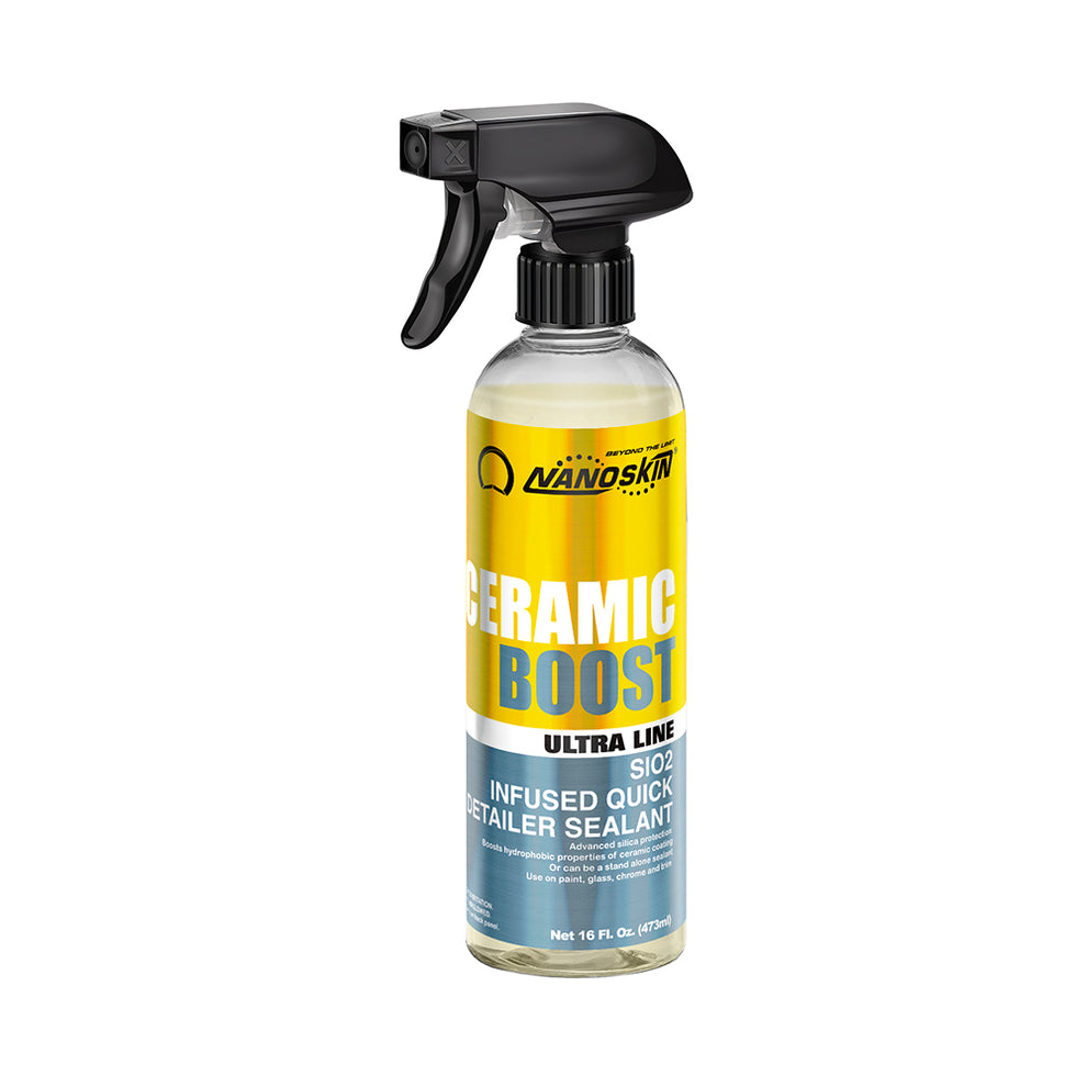 CERAMIC BOOST SiO2 Infused Quick Detailer Sealant – NANOSKIN Car Care ...