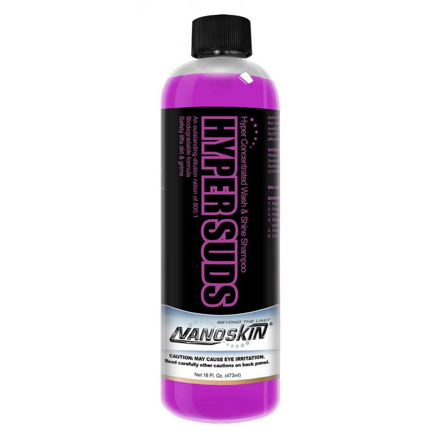 HYPER SUDS Hyper Concentrated Wash & Shine Shampoo – NANOSKIN Car Care ...